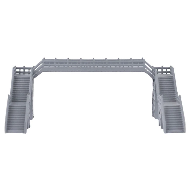 FOOTBRIDGE BUILDING MODEL Train Railway Pedestrian Scale Modeling £6.18 ...