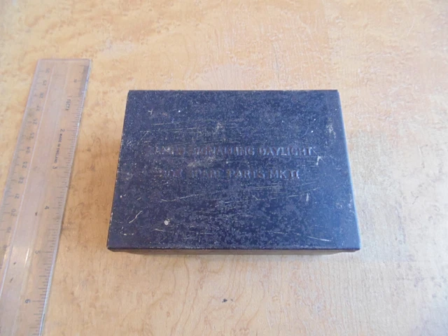 WW2 BRITISH ARMY Signal Lamps Spare Parts Tin Mark 2. £7.58 - PicClick UK