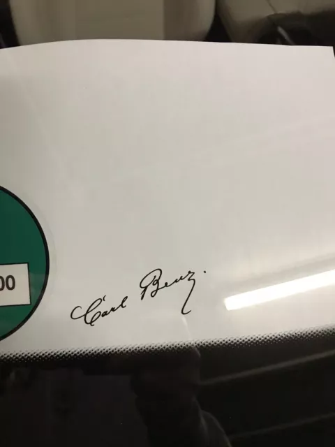 MERCEDES STICKER CARL Benz Windschutzscheibe Aufkleber Mercedes Benz ...
