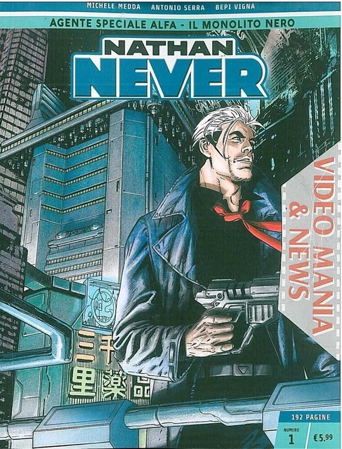 NATHAN NEVER N° 1 - Agente Speciale Alfa / Il Monolito Nero - Gazzetta - EUR 5,00 - PicClick IT