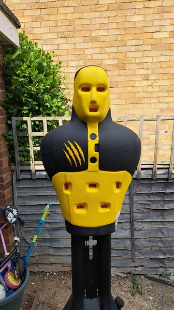SLAM MAN TEAL Reaction Trainer Freestanding Punch Bag Collection Only ...