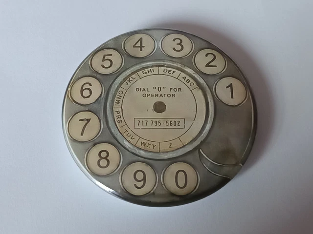 10 X RETRO Style Rotary Dial Telephone Pin Badges £5.45 - PicClick UK