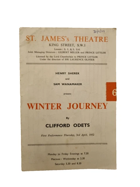 VOYAGE HIVERNAL - Sam Wanamaker Michael Redgrave Googie Withers Arthur ...