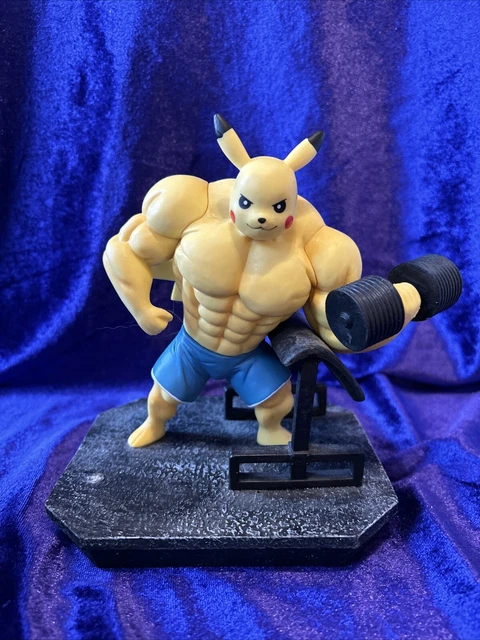 MUSCLE POKEMON GYM Gengar Pikachu £5.00 - PicClick UK