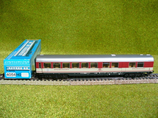 H0 MÄRKLIN 4054 DB Speisewagen D-Zug Personenwagen mit Inneneinrichtung in OVP EUR 20,00 ...
