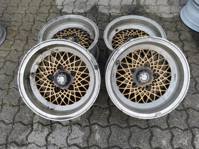 ORIGINAL BMW E3 & E9 Cs Csi Csl Mahle Set of Alloy Rims 7Jx14 2200529 ...