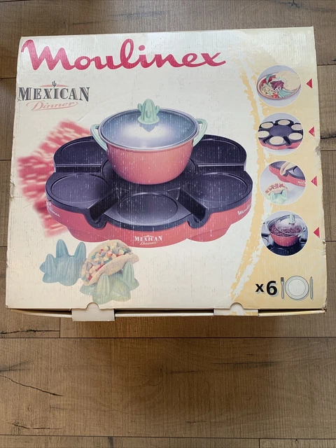 MOULINEX MEXICAN DINNER - Raclette Variante für Tortillas EUR 90,00 ...