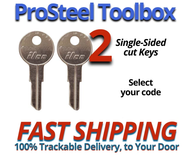Bolt Cutting Tools H700-H756 Pair Keys For Tractor Supply Tool Box. Cut ...