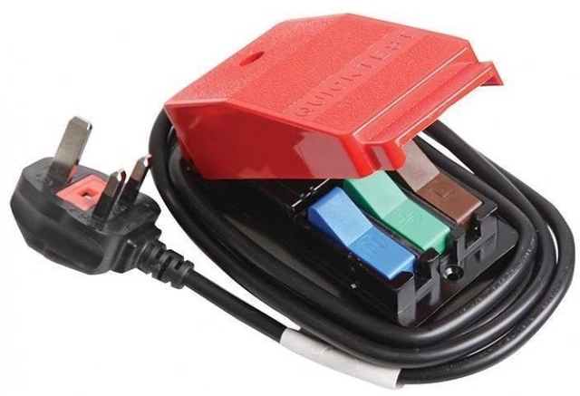 QUICK TEST MAINS Connector Electric Device Tester Fast Plugless Lead ...