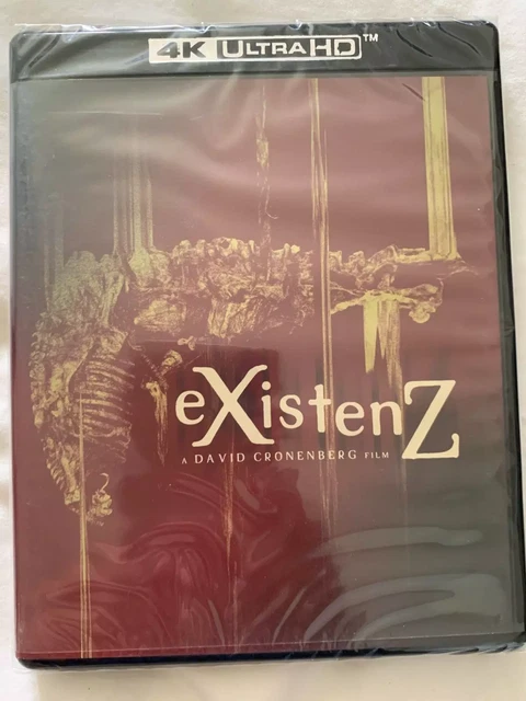EXISTENZ 4K ULTRA HD Blu-ray Vinegar Syndrome Sealed David Cronenberg ...