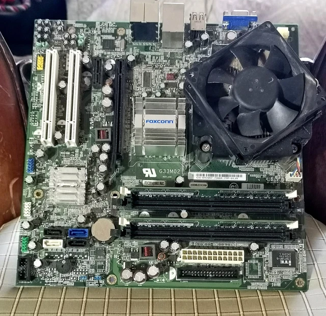 COMPUTER MOTHERBOARD DELL Vostro 200 Foxconn G33M02 LGA775 Mother Board ...
