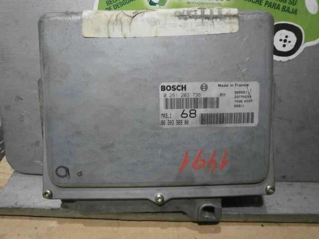 9620398980 BOÎTIER MOTEUR uce pour CITROEN SAXO 1.1 X SX 2000 ...