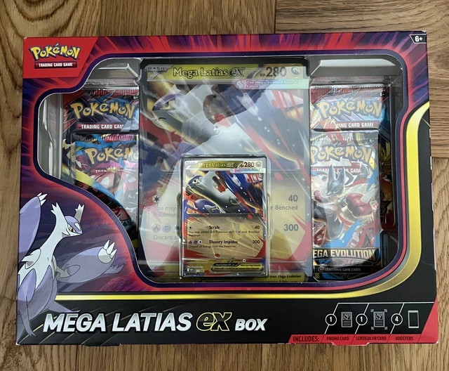 POKEMON TCG MEGA Evolution Mega Latios EX Box Brand New & Sealed - In ...