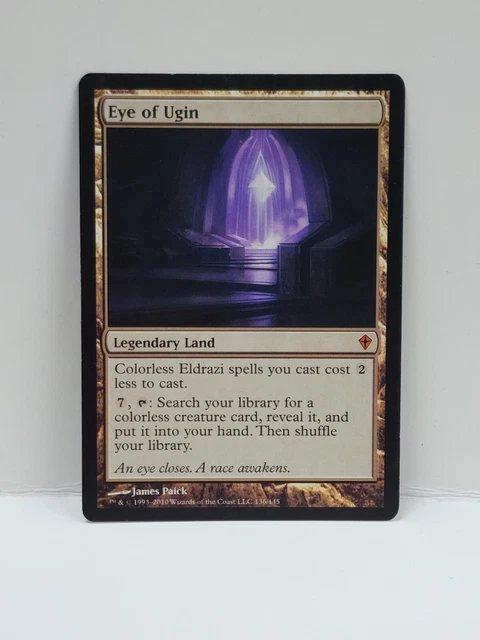 1 X EYE of Ugin, LP, Worldwake (WWK), Magic: the Gathering, MtG EUR 88 ...