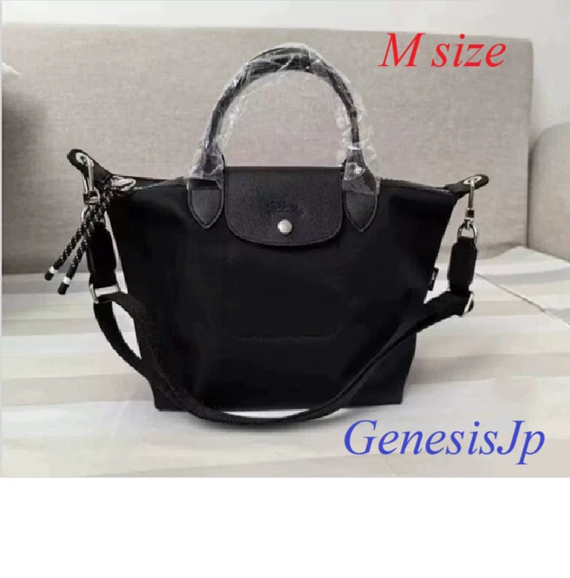 LONGCHAMP LE PLIAGE Energy Shoulder Tote Bag 2Way Bag M Black Outlet New Japan EUR 118,05 ...