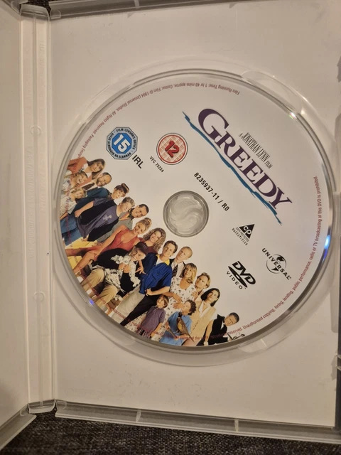 GREEDY - MICHAEL J. Fox & Kirk Douglas Region 2 DVD VGC £3.31 - PicClick UK