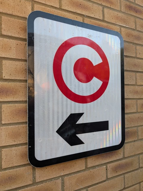 GENUINE TFL TRANSPORT For London Street Sign Road Congestion Zone ...