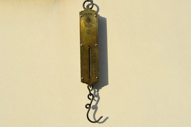 ANCIEN PESON À ressort de marque Américaine JACOBS BROS New York de 100 ...