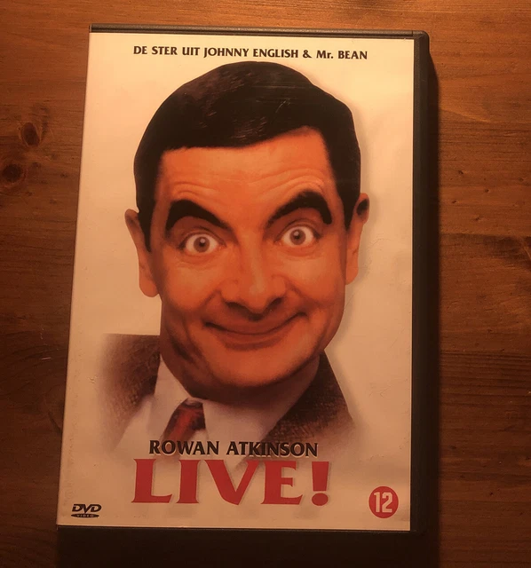 ROWAN ATKINSON LIVE - Dutch Import DVD With Engish Audio - Mr Bean ...