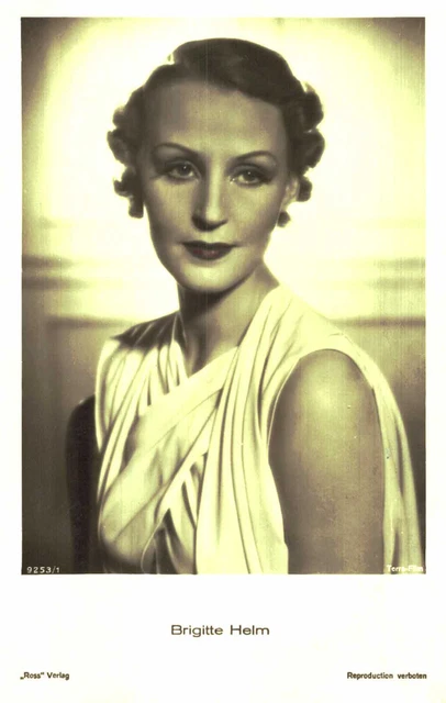 BRIGITTE HELM * Original Ross Postkarte Postcard * RO 42-i EUR 3,50 ...