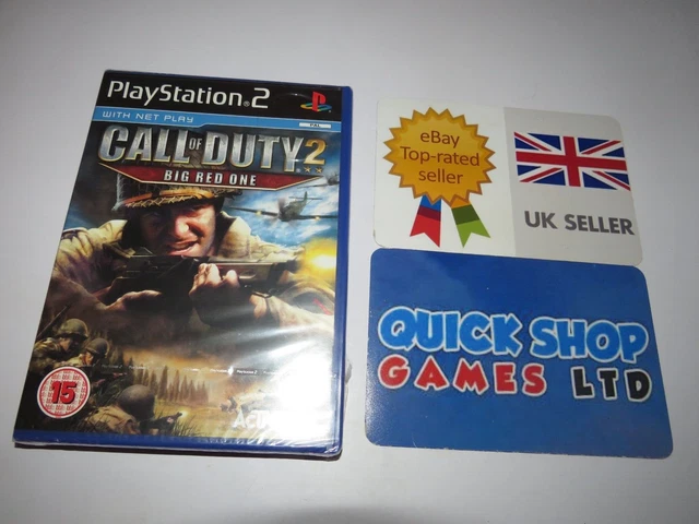 CALL OF DUTY 2 Big Red One Playstation 2 PS2 UK PAL SEALED new EUR 88 ...