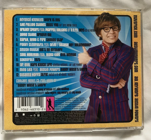 GOLDMEMBER AUSTIN POWERS Soundtrack CD album Original Motion Picture ...
