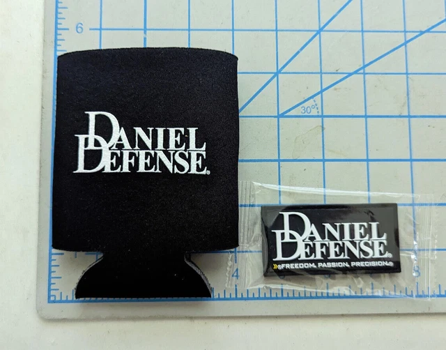 2024 SHOT SHOW Daniel Defense logo Morale Patch PVC Hook Loop & koozie ...