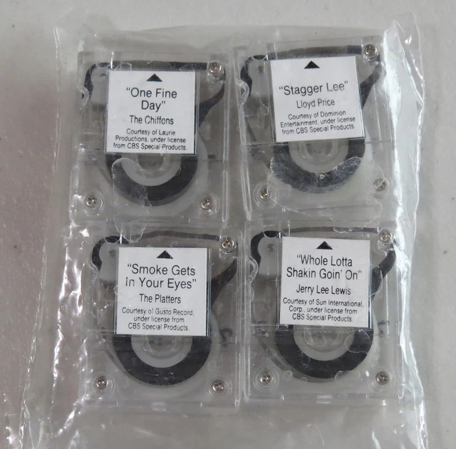 VINTAGE WURLITZER JUKEBOX Micro Mini Cassette Tapes NEW Jerry Lee Lewis ...