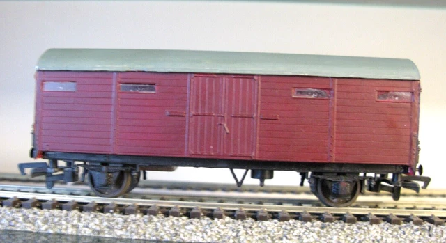OO GAUGE FINESCALE Kit Built Parkside Pc33 Br/Lms 4 Wheel Cct Van (Lot ...