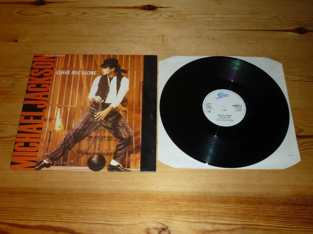 MICHAEL JACKSON LEAVE Me Alone 12" Inch Extended Single Vinyl Record ...