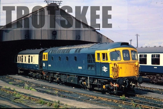35MM SLIDE BR British Railways Diesel Loco Class 33 D6511 1967 Original ...