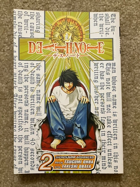 DEATH NOTE VOL. 2 par Obata Takeshi & Tsugumi Ohba **PRESQUE COMME NEUF ...
