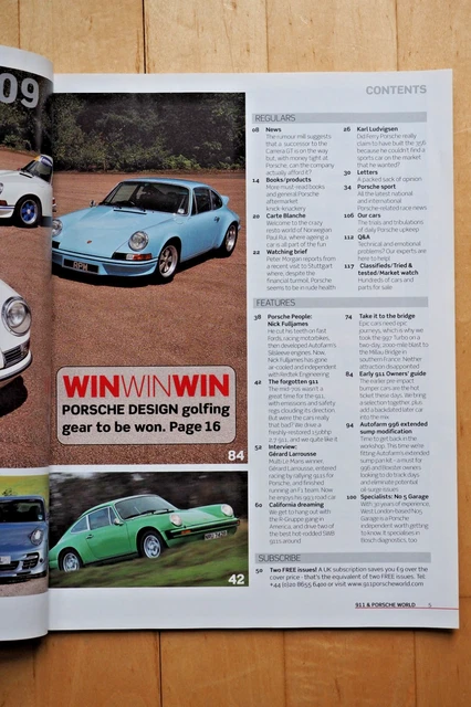 911 & PORSCHE World Magazine August 2009 Issue 185 Car Magazine ...