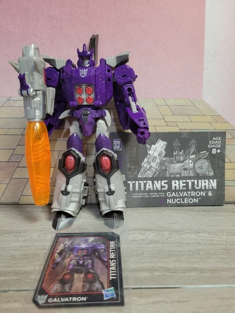 TRANSFORMERS TITANS RETURN Galvatron + 3d Printed crowns $20.00 - PicClick
