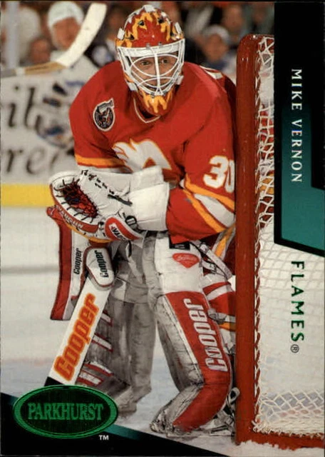 CARTE DE HOCKEY 1993-94 Parkhurst Calgary Flames #301 Mike Vernon EUR 1,66 - PicClick FR
