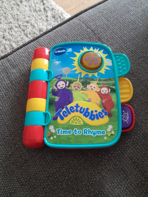 VTECH TELETUBBIES TIME To Rhyme Musical Story Book Toddler Educational ...
