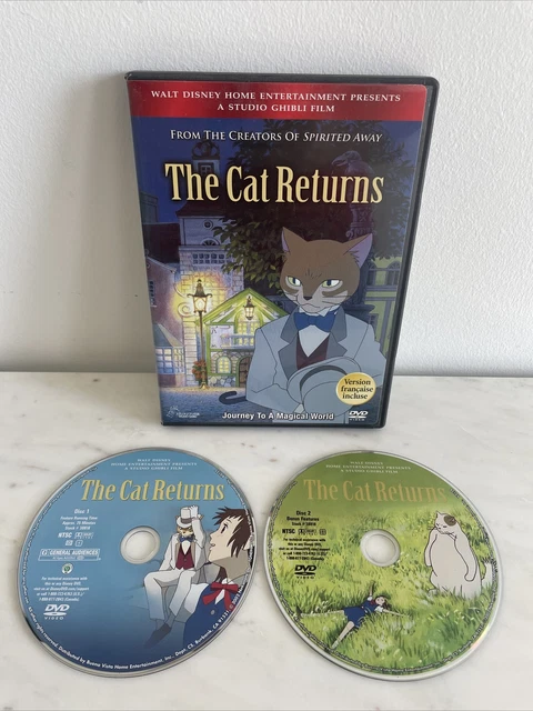 THE CAT RETURNS 2 Disc DVD - From The Creators Of Spirited Away ...