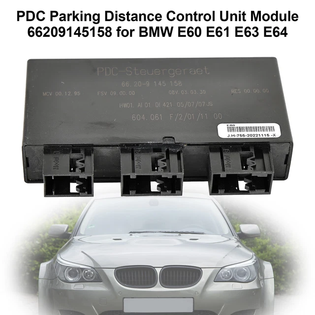 PDC PARKING DISTANCE Control Unit Module 66209145158 for BMW E60 E61 E63 E64 UK £97.19 - PicClick UK