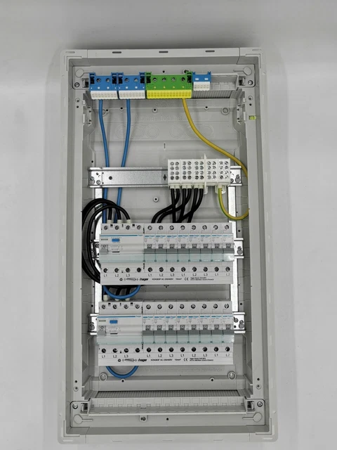 SUBDISTRIBUTION HAGER FUSE box flush-mounted surface-mounted hollow ...