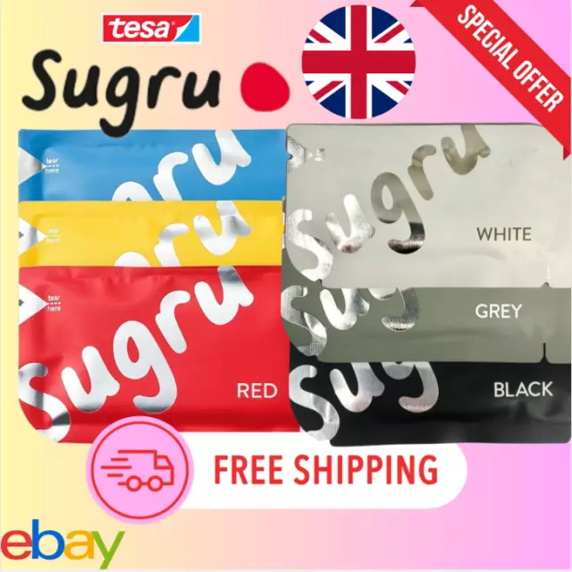 SUGRU BY TESA Mouldable Glue Pack, 6 different colours (1x3.5g) BLACK ...