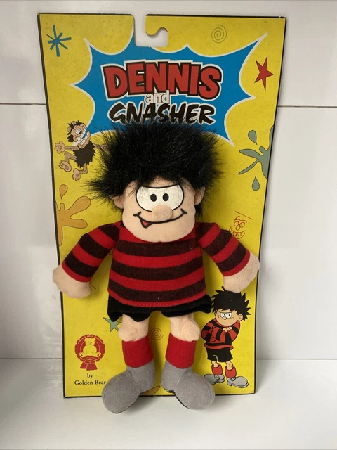 DENNIS THE MENACE Plush Golden Bear Unopened New With Original ...