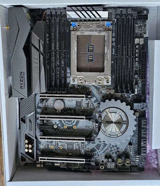 ASROCK X399 TAICHI Socket TR4 Motherboard £104.70 - PicClick UK