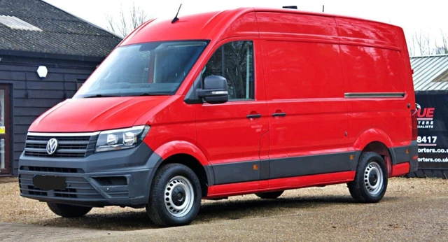 VOLKSWAGEN CRAFTER 140HP AIRCON TRENDLINE RWD MWB HIGHROOF Red Manual ...