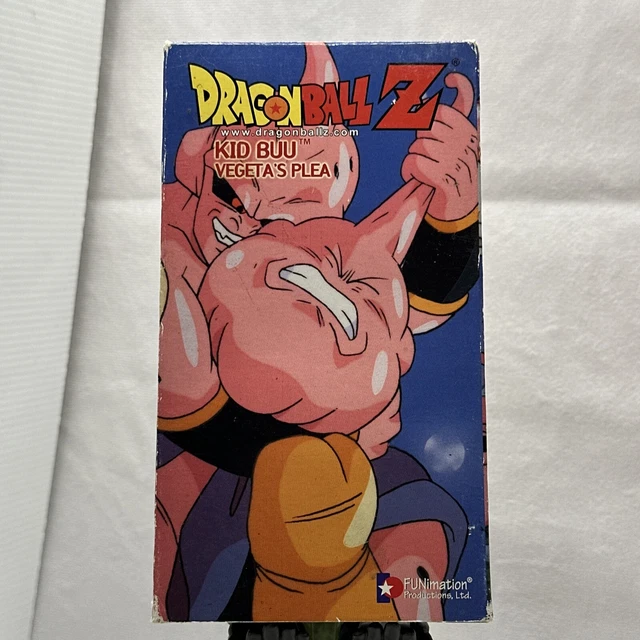 DRAGONBALL Z VEGETA'S Plea Edited VHS Kid Buu Saga DBZ Anime Akira ...
