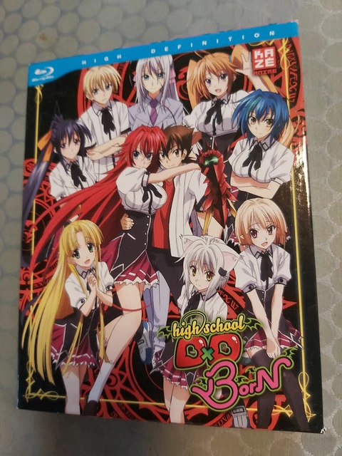 * ANIME HIGHSCHOOL DxD Born Staffel 3 Blu Ray komplett + Sammelschuber ...