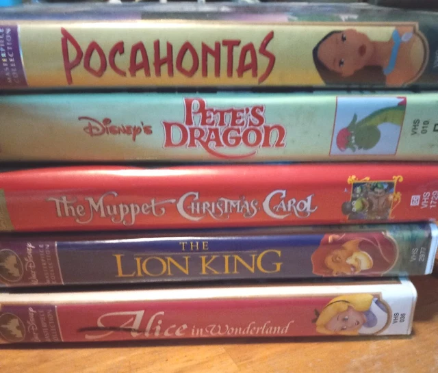 DISNEY VHS LOT £3.98 - PicClick UK