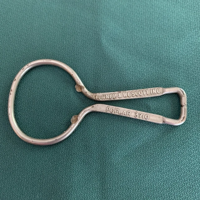 VINTAGE TURNER & Wescott Inc. Poplar 3710 Tool Bottle Opener Silver ...