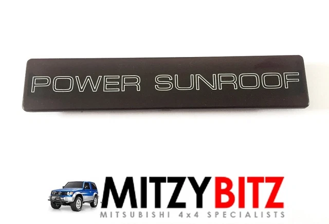 MITSUBISHI SHOGUN PAJERO Mk2 91-99 LWB Power Sunroof Trim panel EUR 8 ...