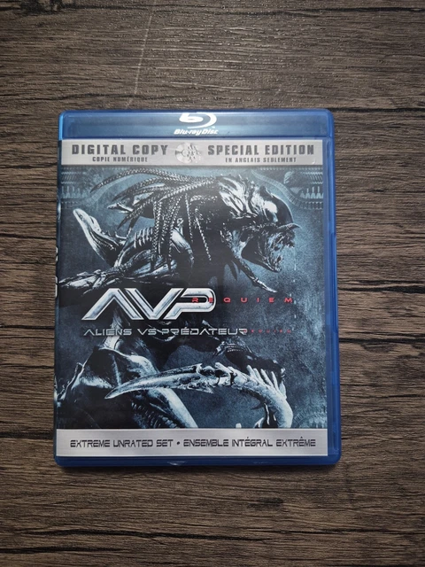 ALIENS VS. PREDATOR Requiem - Blu Ray & DVD - 2 Disc Set! $8.89 ...