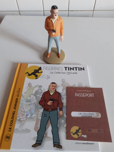 FIGURINE TINTIN COLLECTION Officielle N° 96 LE COLONEL JORGEN ALIAS ...